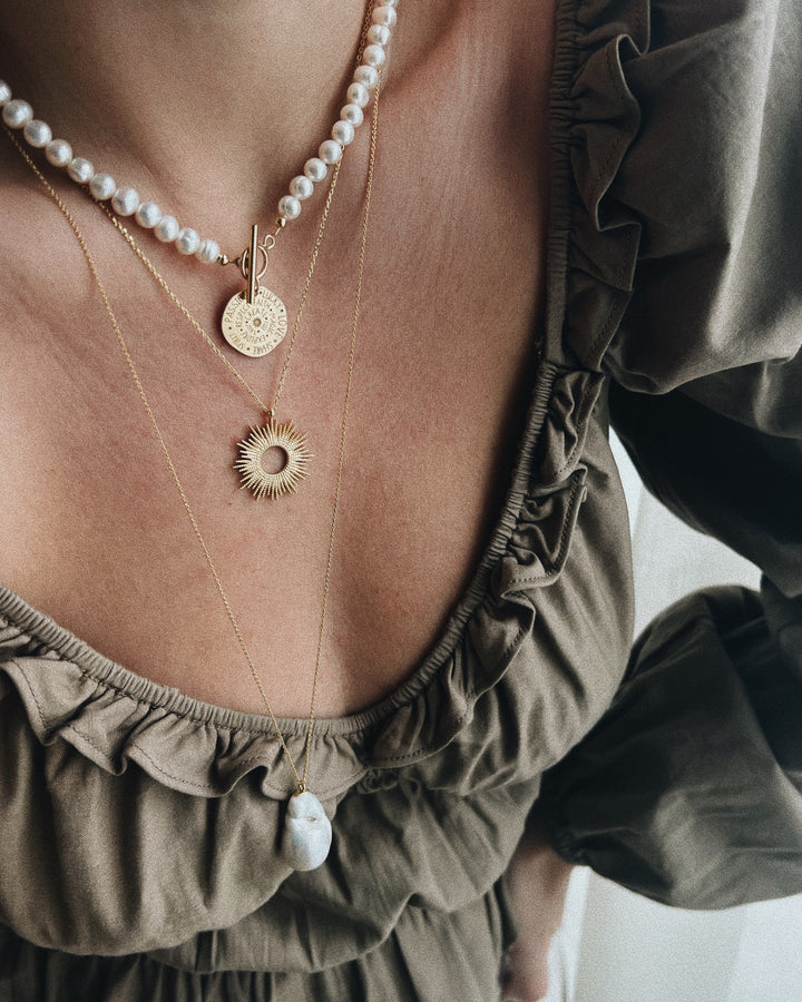 Sun chain necklace – CDIEM Accessories